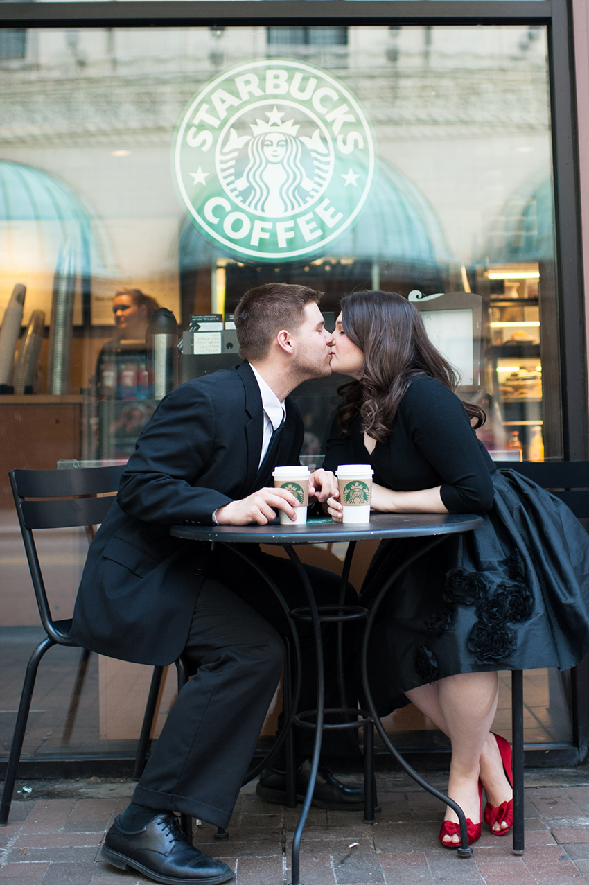 Downtown Pittsburgh Engagement by Alison Mish Photography | PreOwned ...