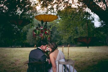 Mysterious Old World Circus Wedding Inspiration | PreOwned Wedding Dresses