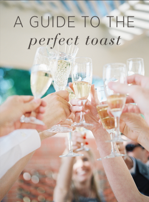 A Guide to the Perfect Wedding Toast | Once Wed.com