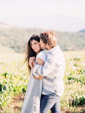 1-outdoor-engagement-session-inspiration | PreOwned Wedding Dresses