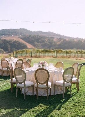 30-outdoor-wedding-reception-round-tables | PreOwned Wedding Dresses