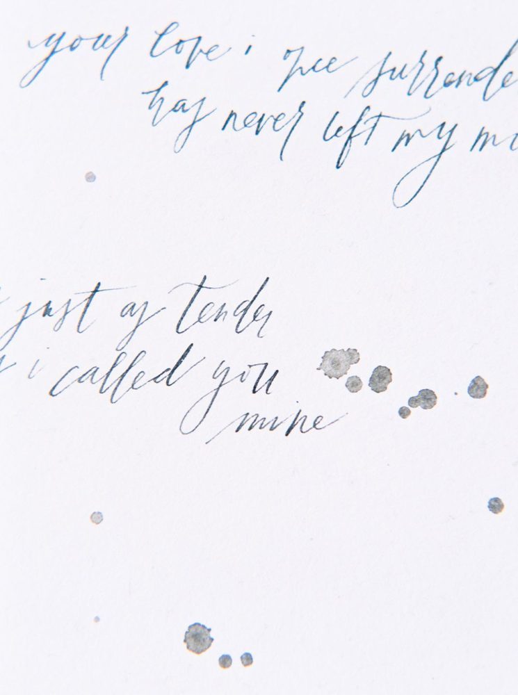 5-simple-modern-wedding-calligraphy-1 | PreOwned Wedding Dresses