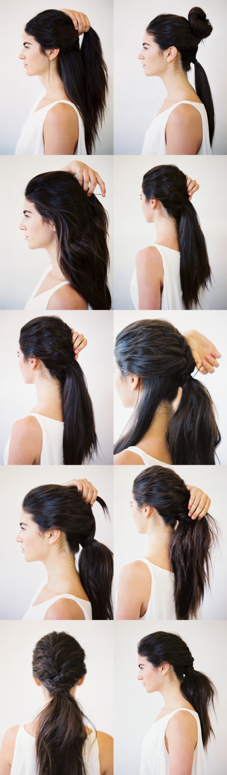 diy-layered-ponytail-tutorial-steps | PreOwned Wedding Dresses