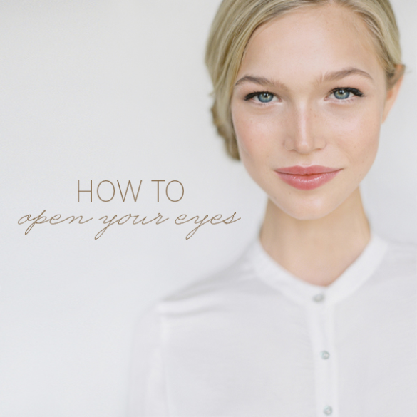 How To Open Your Eyes with 3 Products or Less | DIY Wedding Makeup