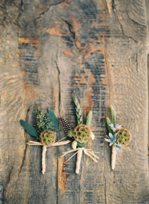 rustic-wedding-boutonnieres | PreOwned Wedding Dresses