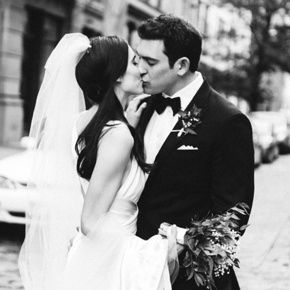Elegant New York City Bowery Hotel Wedding | Modern Wedding Ideas