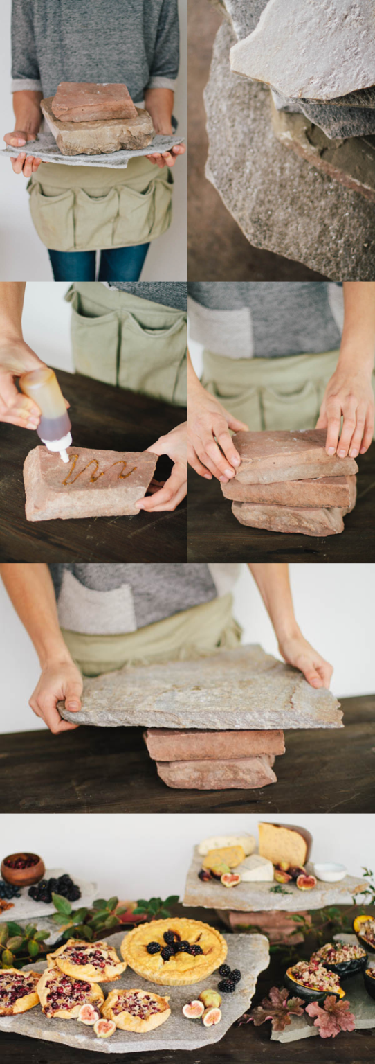 stone-platter-diy-wedding-ideas | PreOwned Wedding Dresses