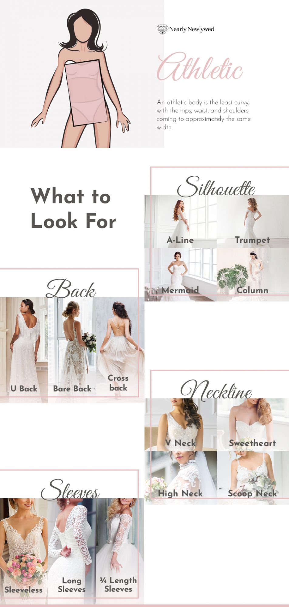 Guide: Finding the Ideal Wedding Dress Fit for Your Body Type ...