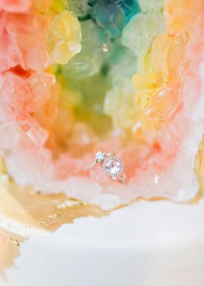 Just a Normal Wedding is a gorgeous rainbow-themed modern wedding ...